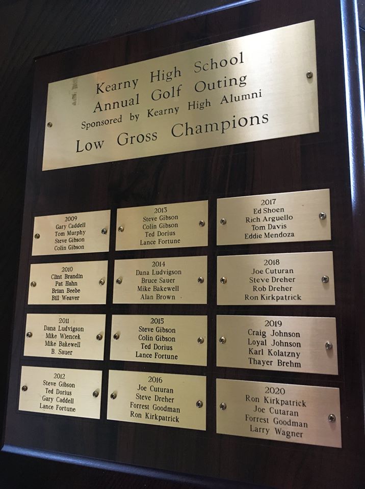Annual Scholarship Golf Tournament – Kearny Alumni Association